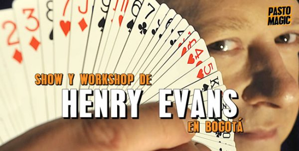 Show y workshop de Henry Evans en Bogotá – Pastomagic